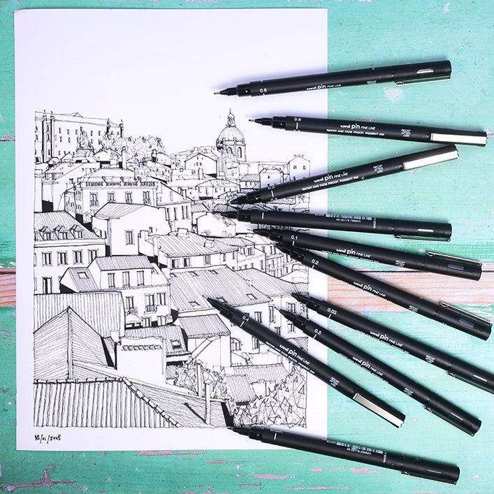Uni-pin Fine Line Drawing Pens — ShopRCA